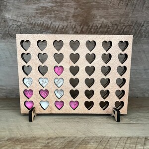 Love Connection Game SVG File, Connect Four Game Digital File, Game SVG ...