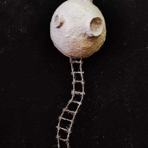 Paper Mache Moon - Etsy