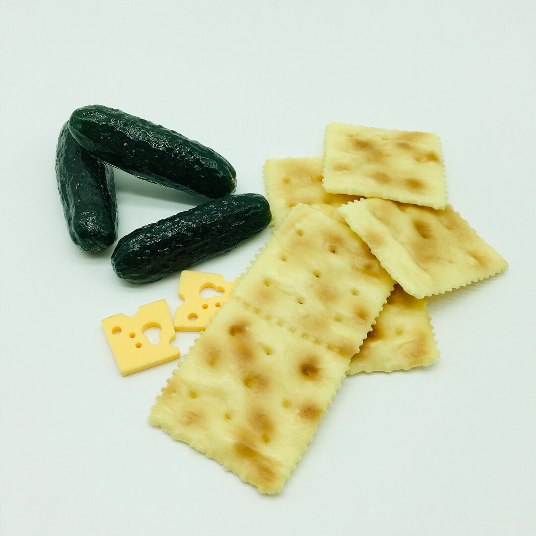 Crackers, Faux Saltine Crackers, Photo Props, Fake Food - Etsy