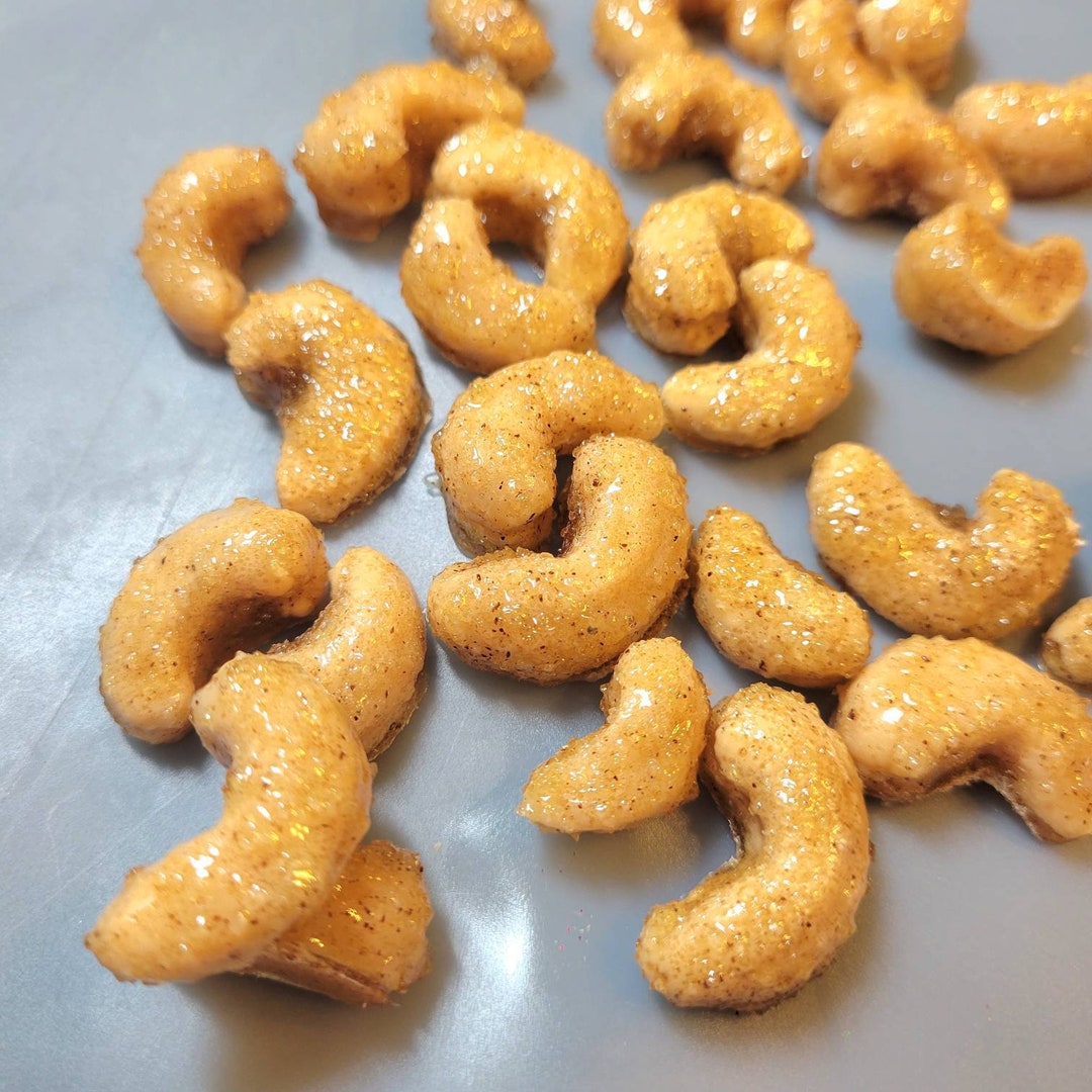 Faux Honey Cashews, 3D, Realistic, Faux Food, Photo Props, Fake Nuts ...