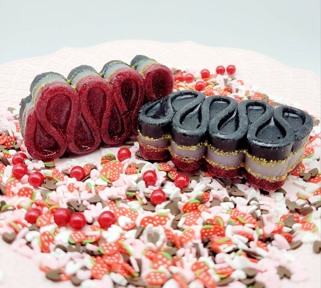 Fake Ribbon Candy Valentine's Day Tiered Tray Decor - Etsy