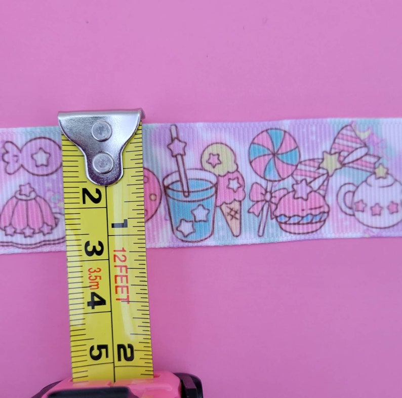 1 Inch Grosgrain Ribbon Candy Theme Printed Hairbow Ribbon - Etsy