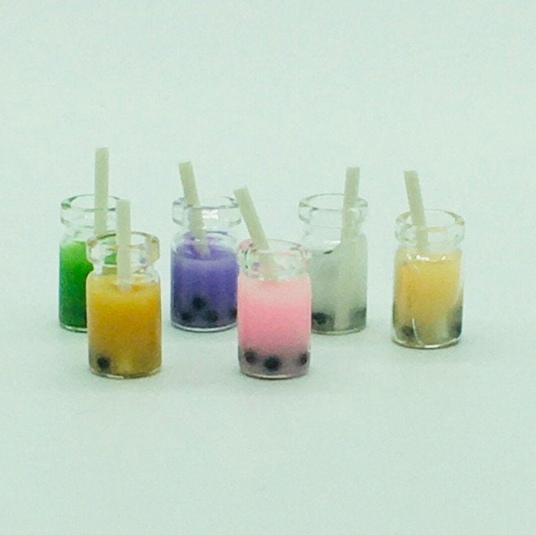 Mini Boba Tea Cabochons, Assorted Mix, Kawaii Jewelry Crafts - Etsy