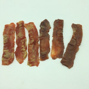 Faux Bacon Strips: Resin Fake Food Prop, Kitchen Decor - Etsy