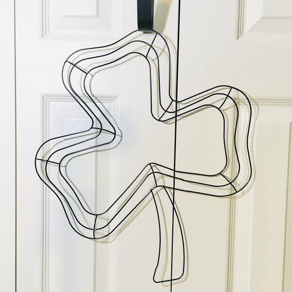 Shamrock Wreath - Etsy