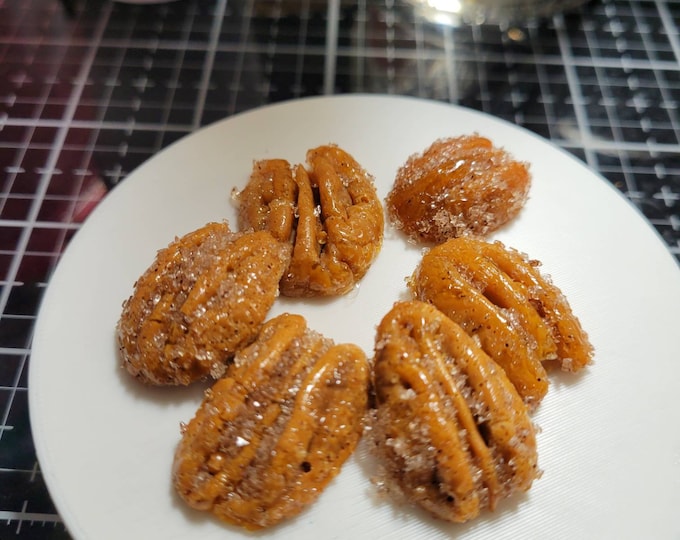 Faux Cinnamon Sugared Pecans, Faux Bake Crafts, Tiered Tray Decoration ...