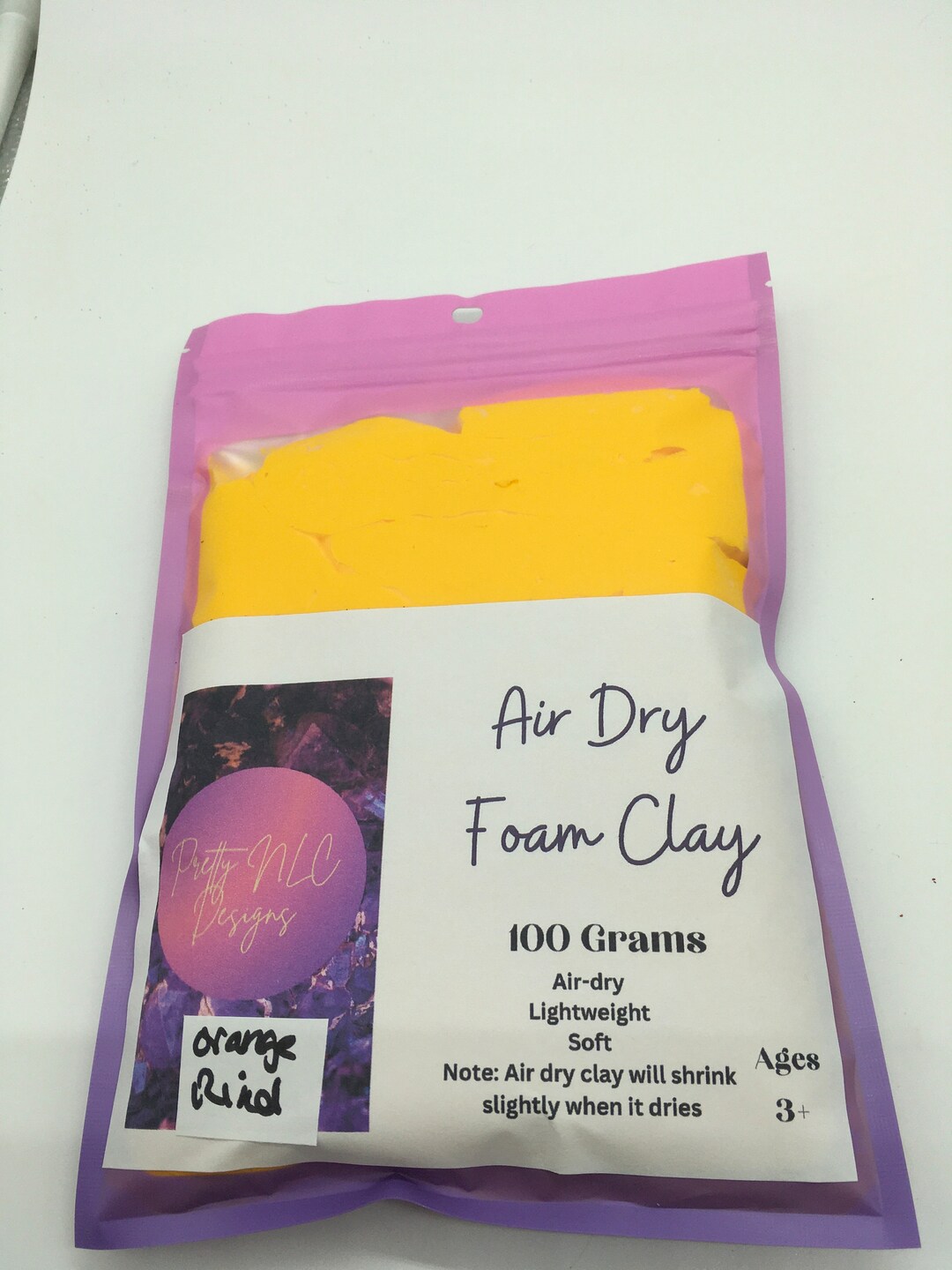 Foam Clay, Air Dry, Light Weight, Fake Bake Craft Supplies, Slime ...