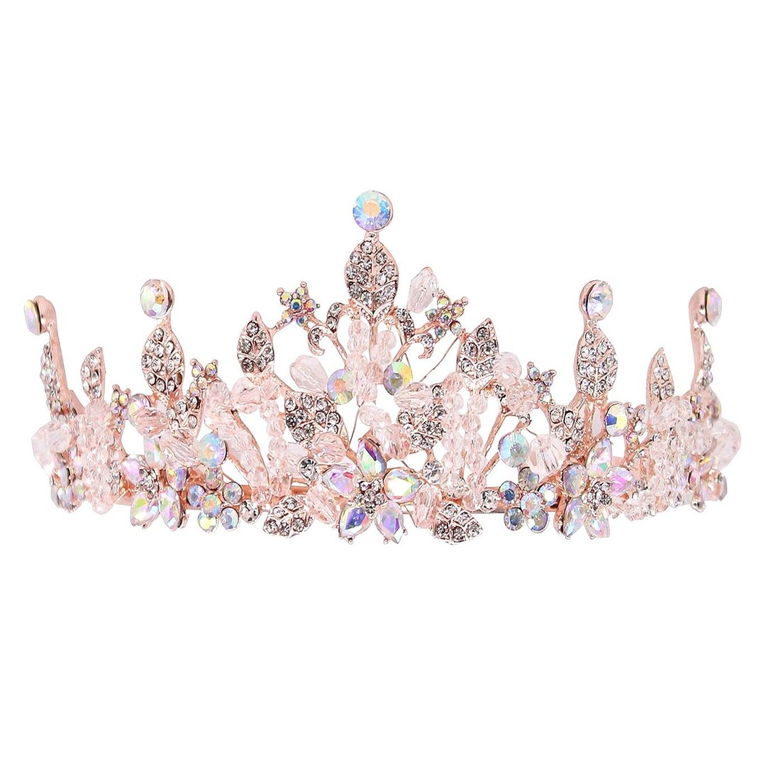 Luxspecialty High Princess Bridal Prom Crystal Rhinestone Tiara - Etsy