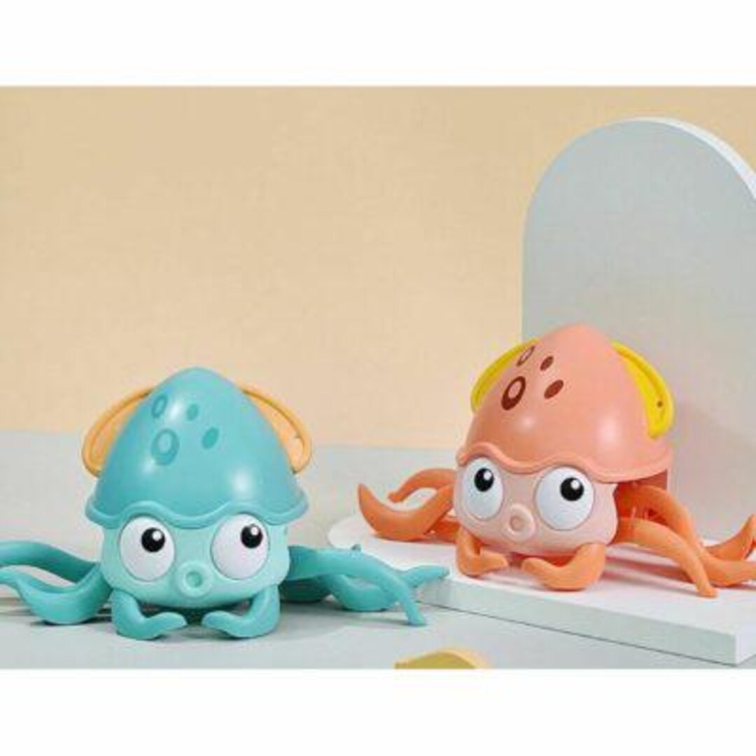 Clydia 12pk Squid Wind up Crawling Land Water Toy - Etsy