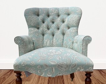 Duck Egg Blue Chair - Etsy UK
