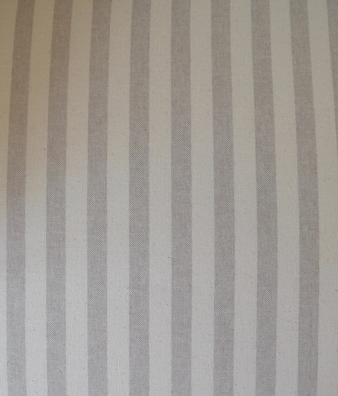 Armchair Chair Seat White & Grey Stripe Linen. Handmade in UK - Etsy UK