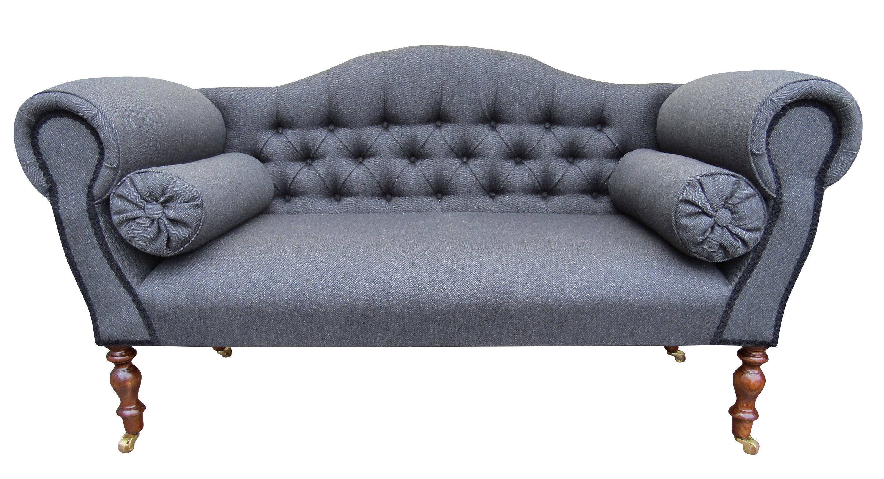 Double Ended Sofa/ Bench Seat in a Thick Plain Traditional - Etsy Australia