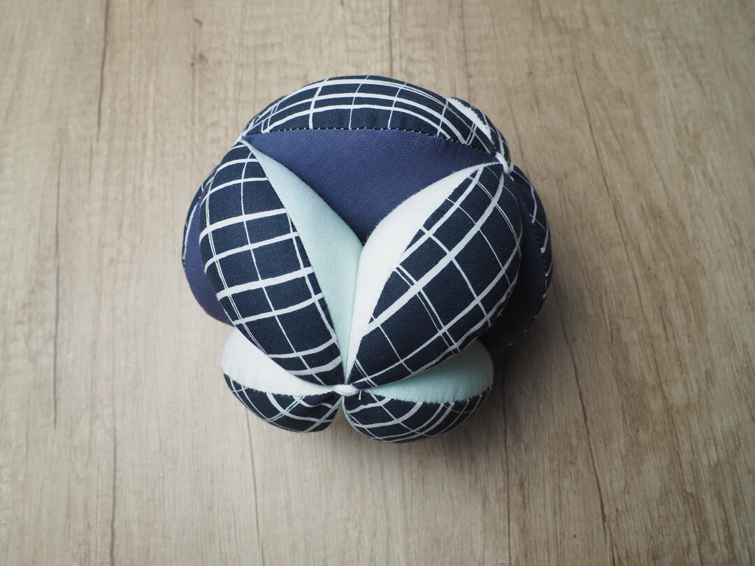 Blue Color Montessori Ball, Soft Ball, Puzzle Ball, Amish Ball, Fabric ...