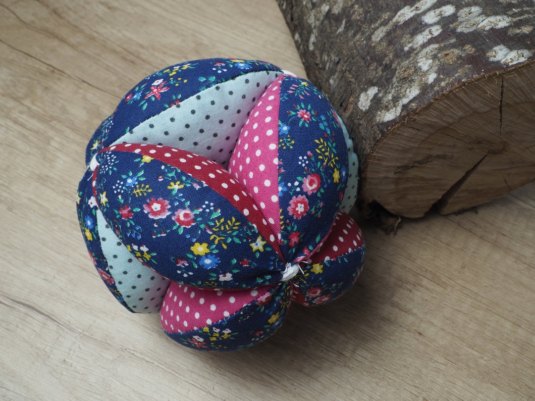 Flower Pattern Montessori Ball, Soft Ball, Puzzle Ball, Amish Ball ...