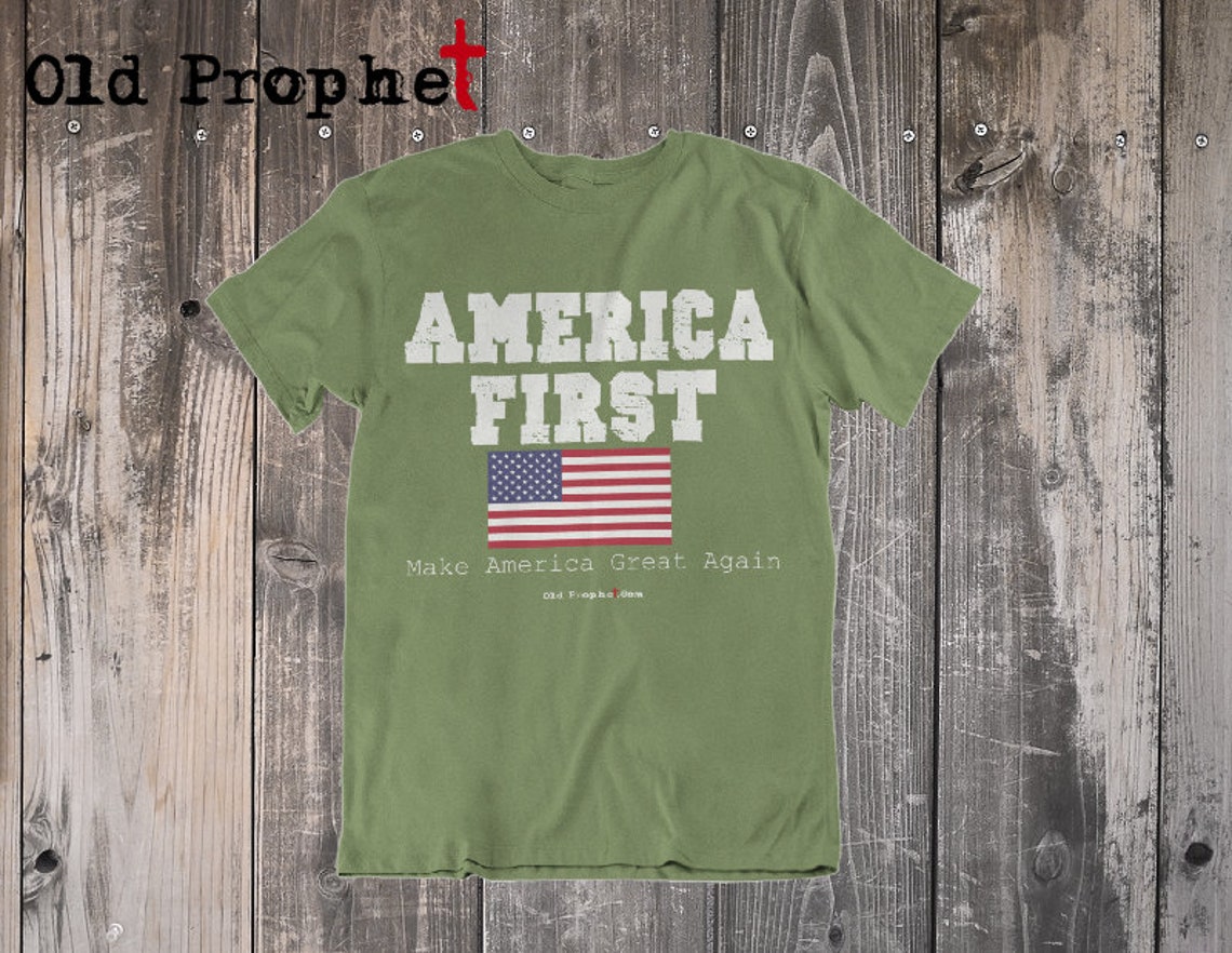 AMERICA FIRST T-shirts Mens/military T Shirts/christian T - Etsy