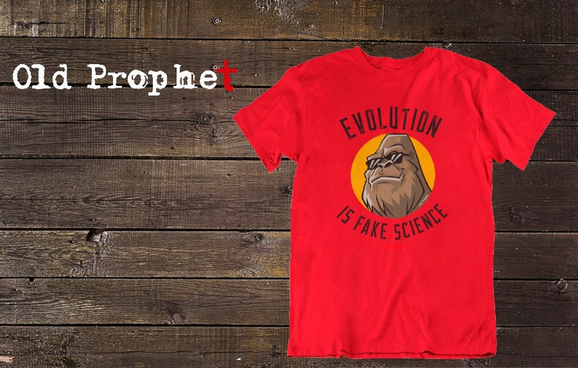 Evolution is Fake Science / Christian Apparel/christian T Shirt/mens T ...