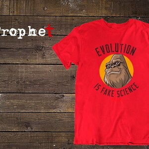 Evolution is Fake Science / Christian Apparel/christian T Shirt/mens T ...