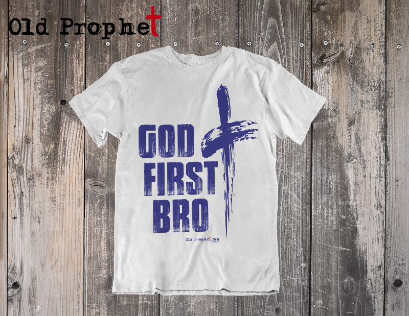 God First Bro Mens Christian T Shirts/cross Tshirt/distressed - Etsy