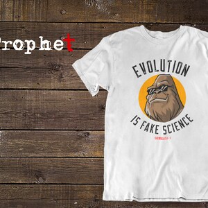 Evolution is Fake Science / Christian Apparel/christian T Shirt/mens T ...