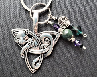 Celtic Key Chain | Etsy
