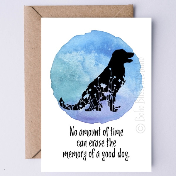 Black Lab Death Cards - Etsy