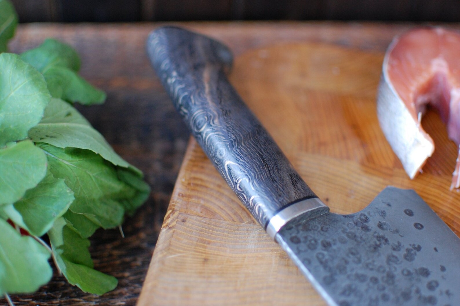 Serbian Chef Knife, Handmade Forged Kitchen Knives, Custom ...
