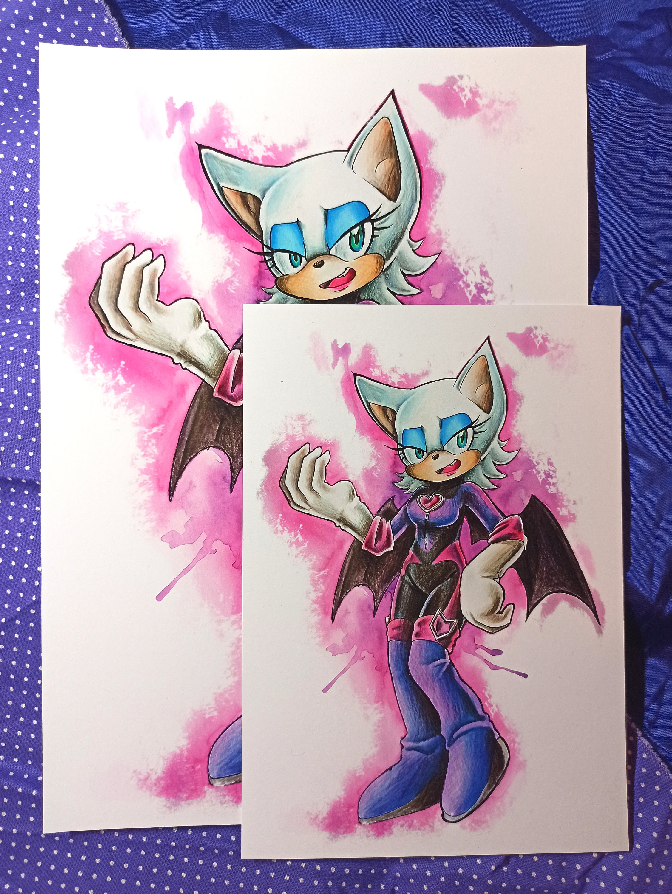 Rouge the Bat Sonic Prime Fanart Print - Etsy