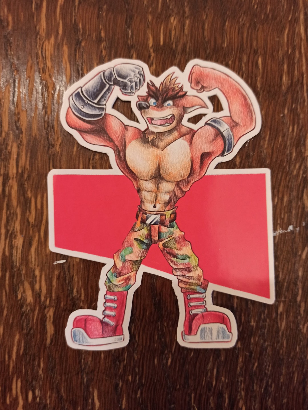 Crunch Bandicoot Crash Sticker - Etsy
