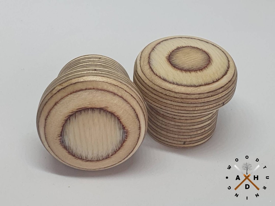 Ply Knobs | Birch Ply Handles | Wooden Knobs | Kitchen Knobs | Cabinet ...