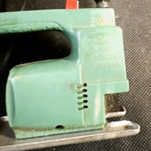 Vintage IDEAL Power Mite Miniature Tools Workshop Power Toys Saw Sander ...