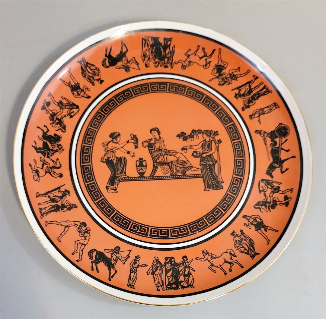 Vintage Manto Greek Imported Liqueur Limited Edition Plate - Etsy