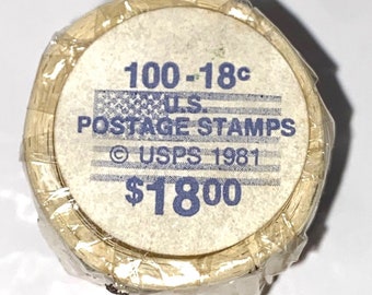 Seal 18 Cent Stamp - Etsy