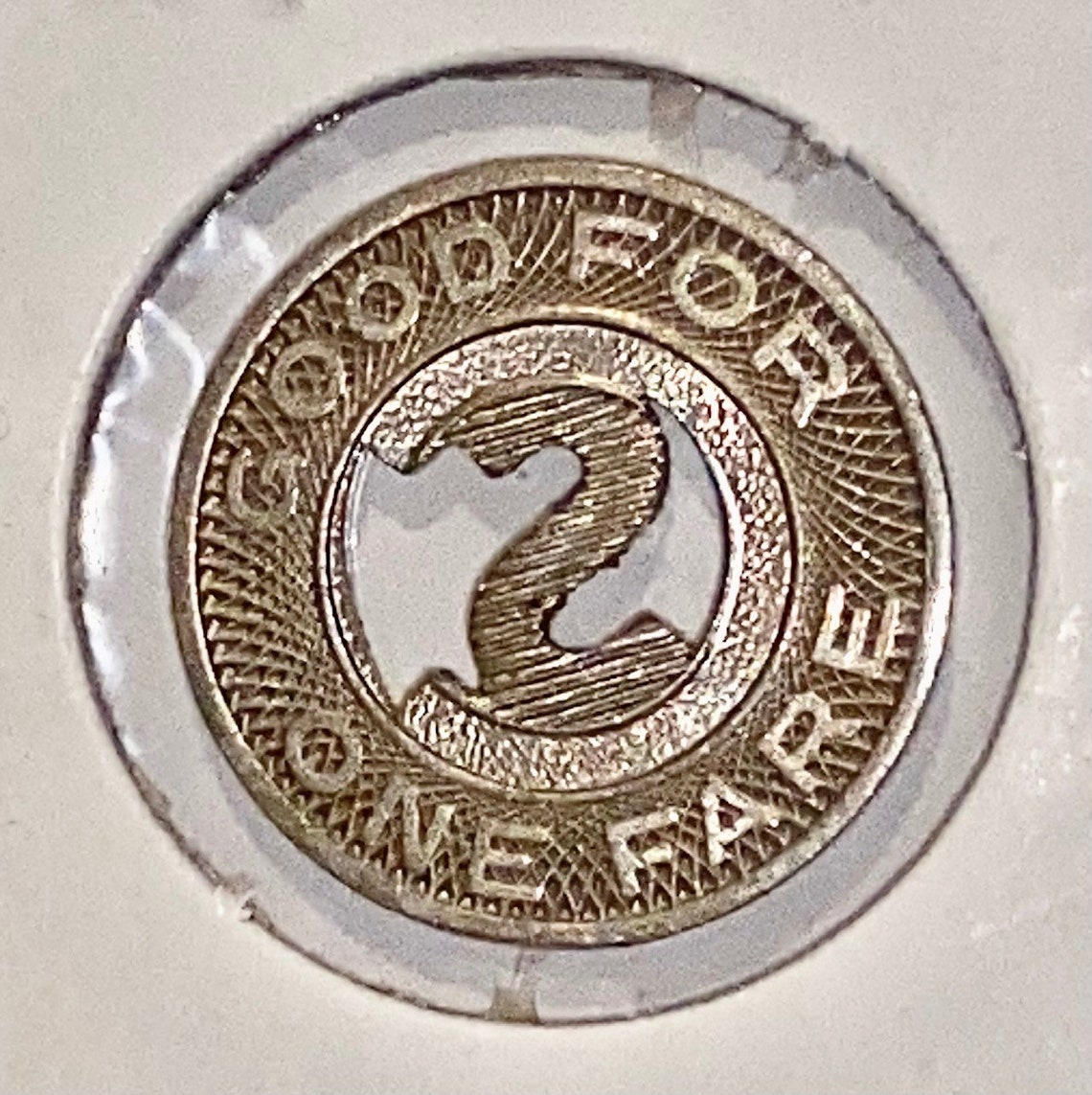 Colorado Springs Transit Railway Token Bus Company - Etsy