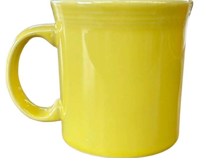 Fiesta - Sunflower Yellow Java Mug Ceramic Coffee Cup Tea Homer Laughlin Kitchen - Etsy
