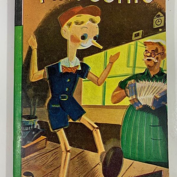 1939 Pinocchio Book - Etsy
