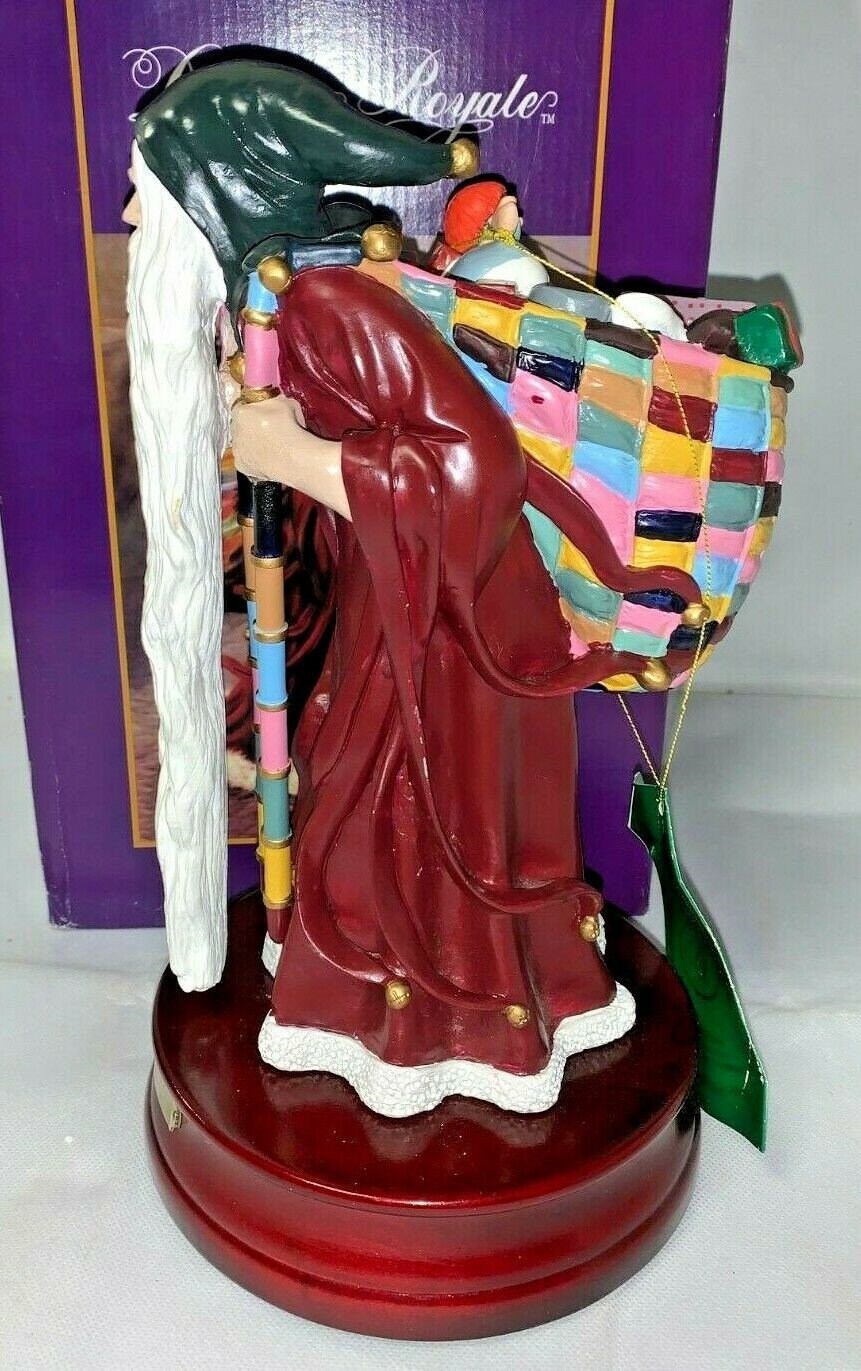 Vintage Duncan Royale Medieval Santa Claus Carrying Sack - Etsy
