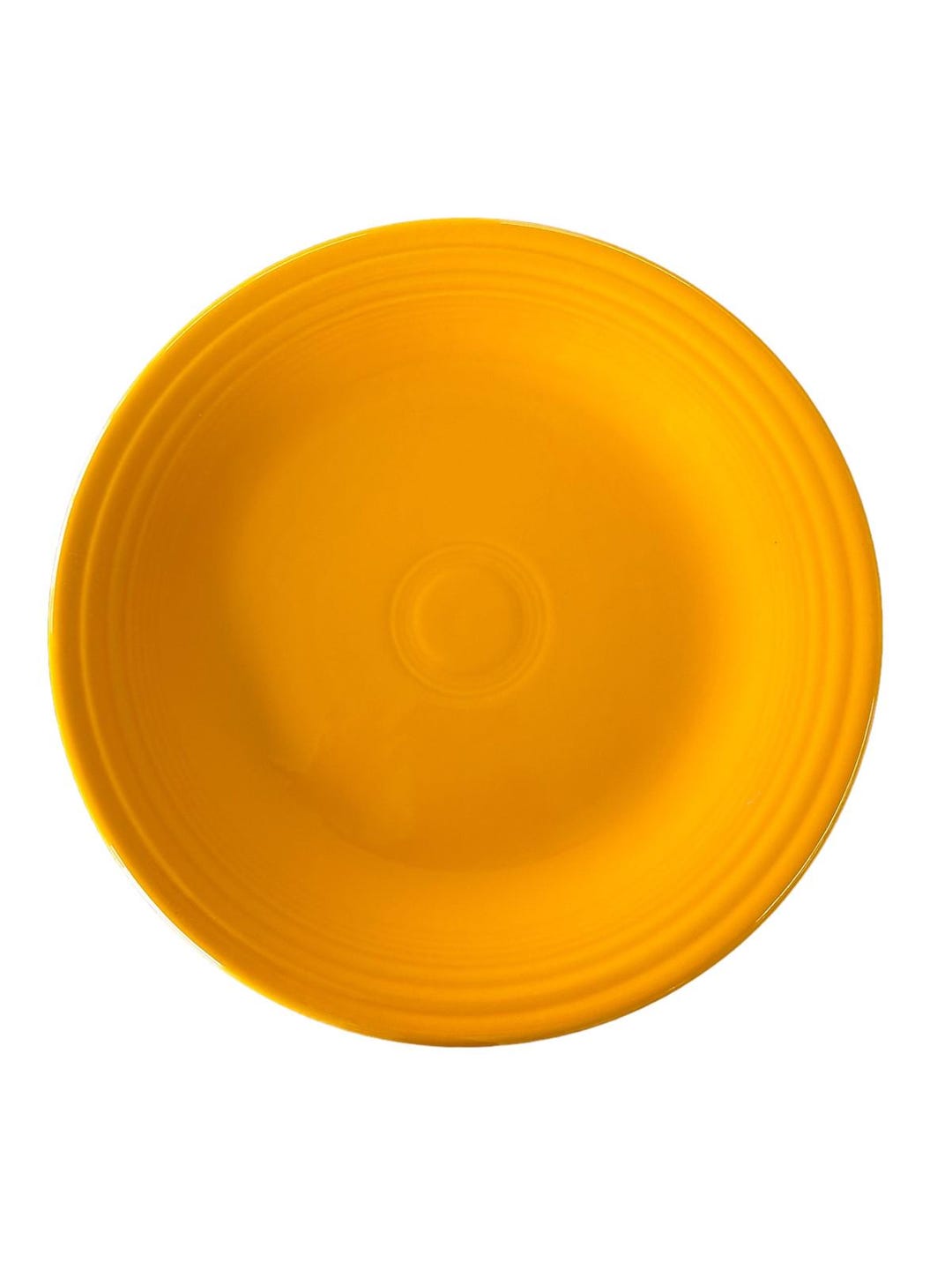 Fiesta - Butterscotch Yellow Dinner Plate Homer Laughlin Ceramic Dish ...