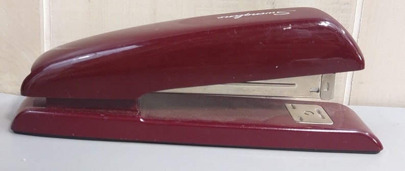 Vintage Swingline Ruby Red Stapler Model 646 Made in Mexico - Etsy