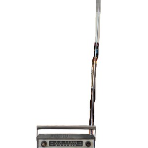 Sharp AM/FM 2 Band Transistor 10 Japan Radio Model FX-506 With Case ...