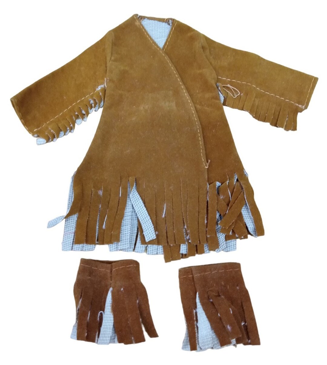 Barbie Maddie Mod Fringe Jacket Doll Outfit Doll Clothing Vintage ...