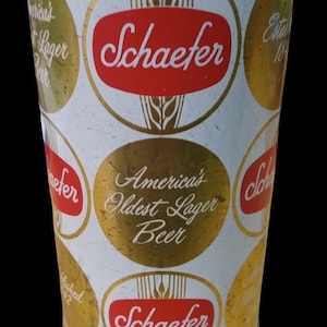 Schaefer Flat Top Beer Can Vintage Collectible Decor Breweriana EMPTY ...