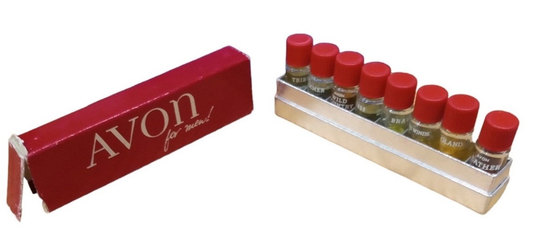 Avon for Men Cologne Sampler Kit Vintage Collectible Fragrances Beauty ...