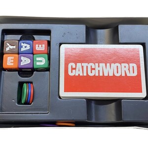 Catchword a Wild Word Game of Letter Cards and Cubes by the Makers of ...