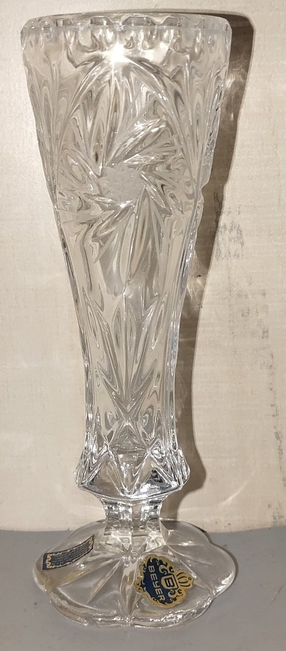 Vintage West Germany Beyer Bleikristall 24vh Lead Crystal Cut - Etsy