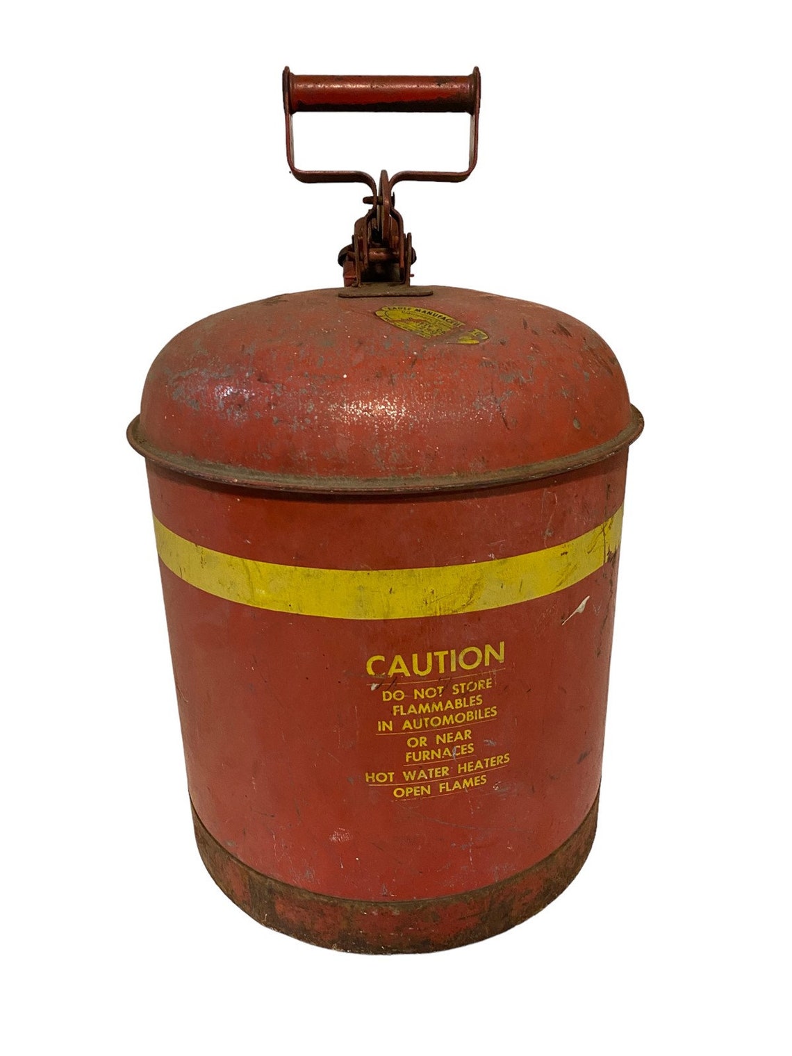 Eagle Vintage Safety Gas Tank, Brookins Service Station Equipment - Etsy