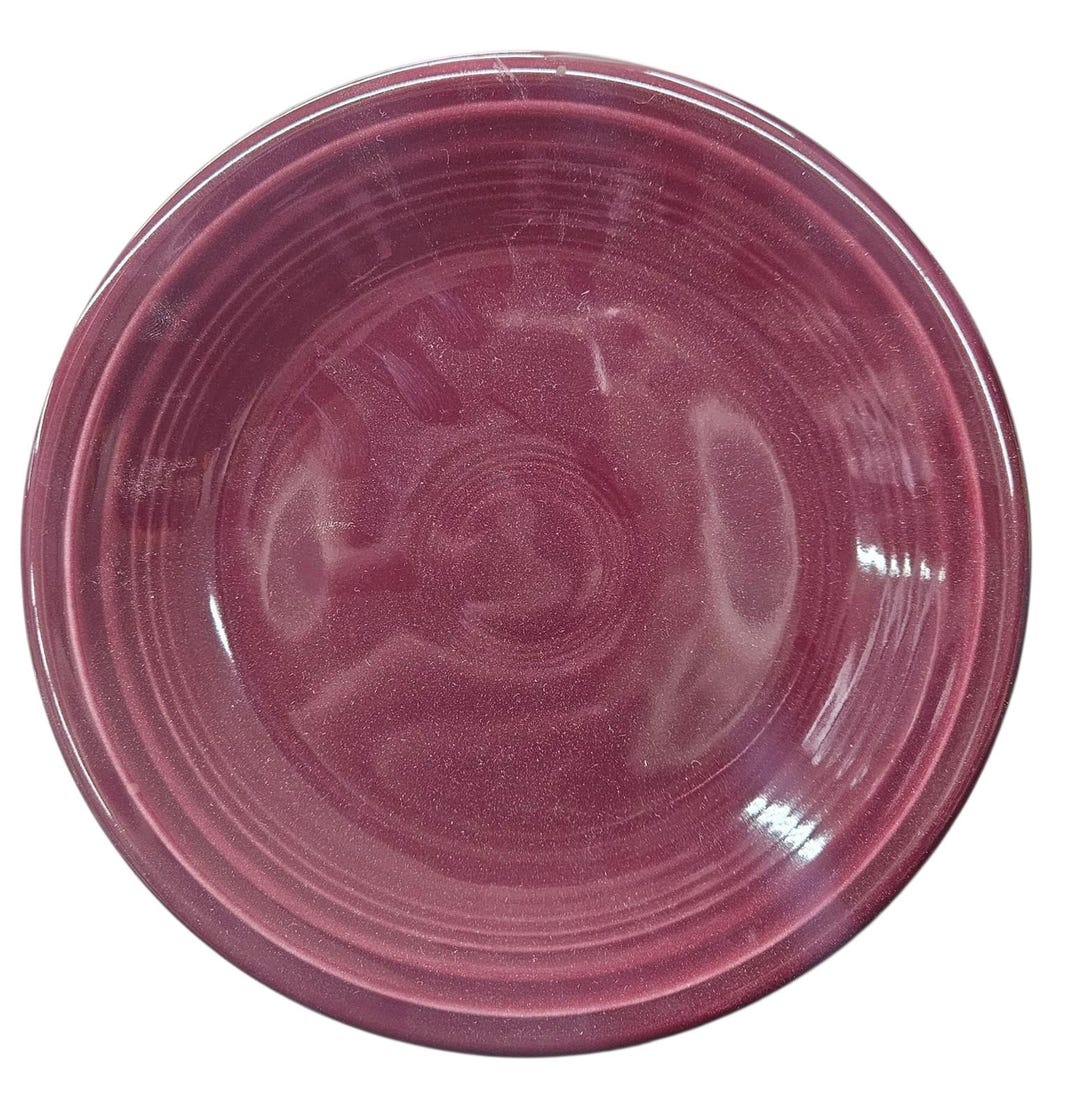 Fiesta - Claret Purple Salad Plate Homer Laughlin Ceramic Dish ...