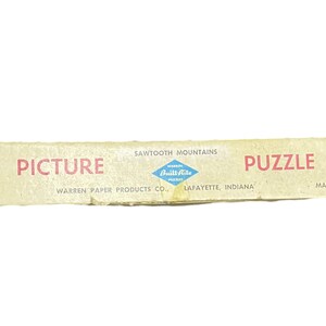 Warren Built-rite Puzzles Picture Puzzle Diamond-lock Over 300 Pieces ...