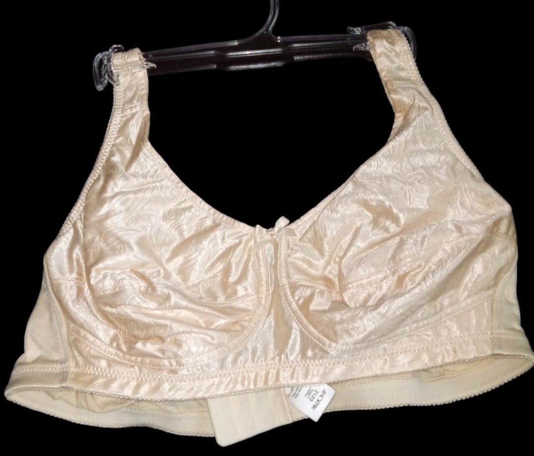 Amoena Bra Peanut Butter Style 2123 Size 38C New Lingerie Store W/ Tags ...