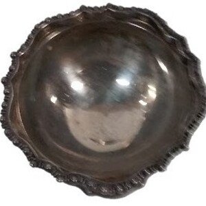 Avon Silverplate Miniature Pedestal Bowl Vintage AMC - Etsy