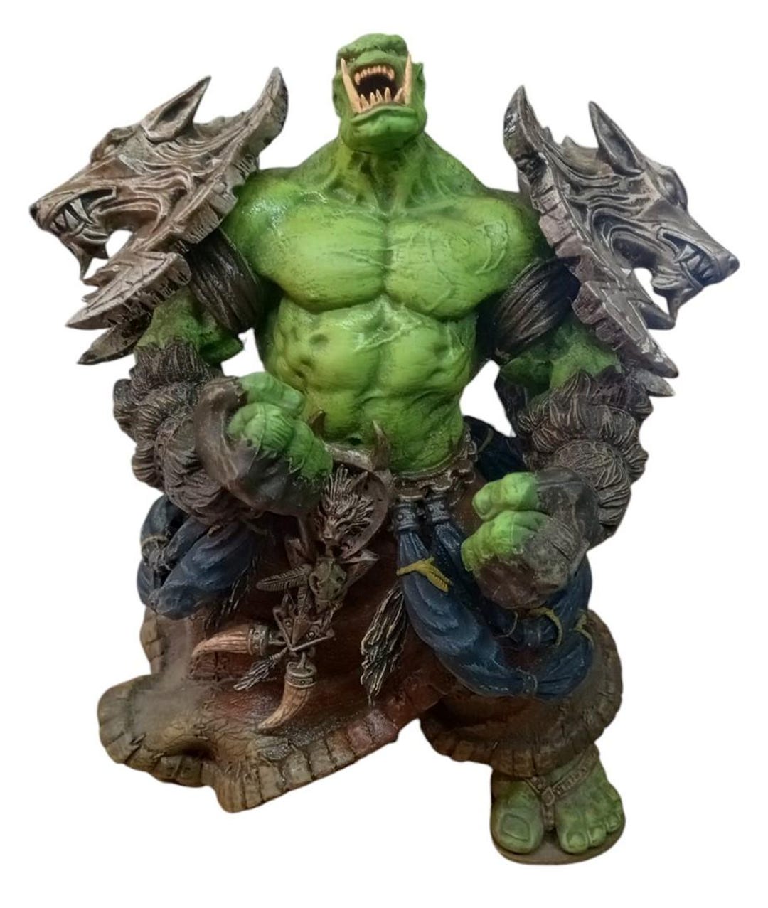 World of Warcraft Rehgar Earthfury Collectible Statue Collectible ...